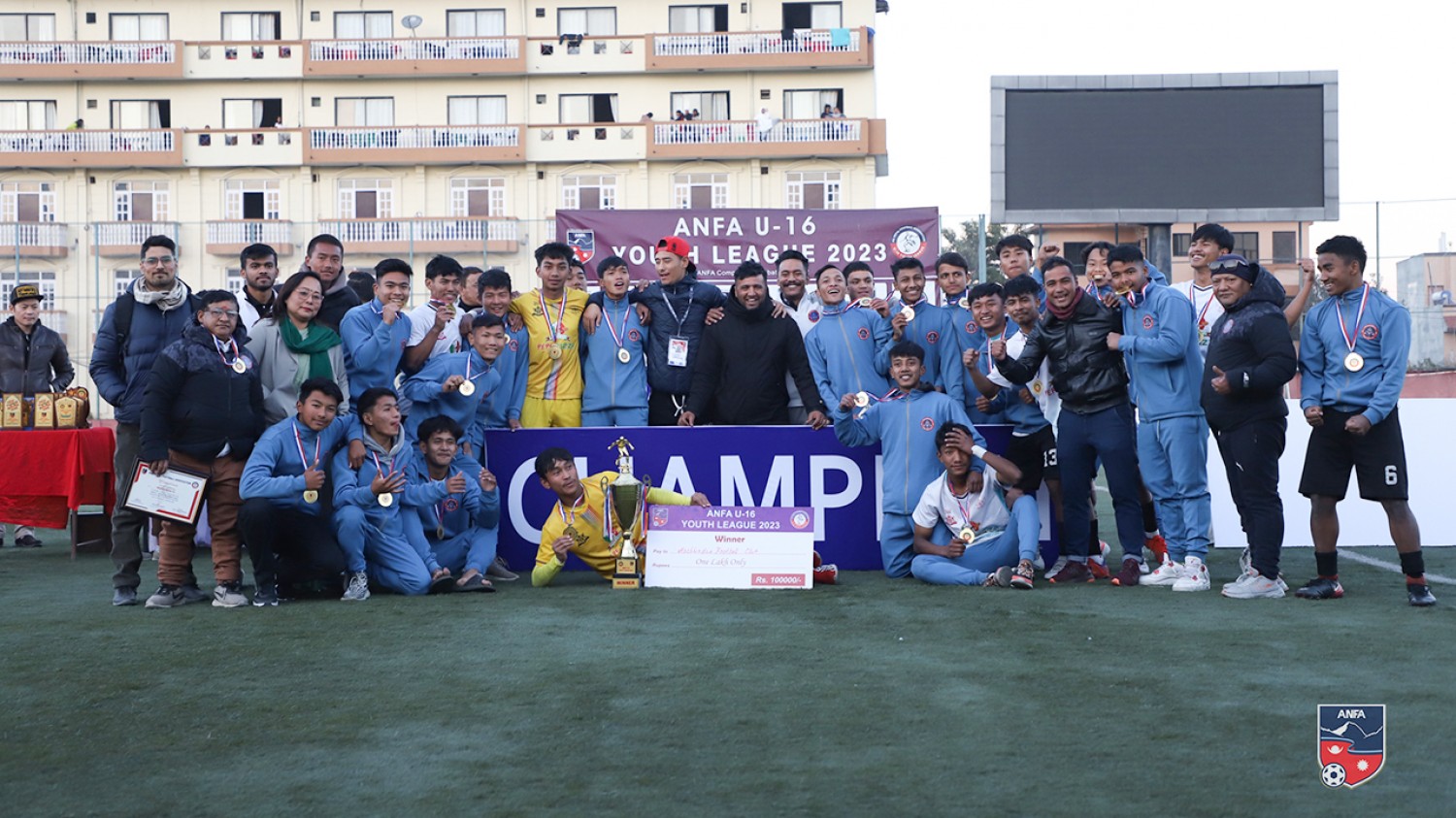 ANFA | Machhindra Football Club clinches ANFA U-16 Youth League title ...
